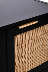 Černá komoda 85x73x38 cm Sherman – Premier Housewares