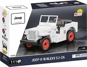 COBI 24518 Jeep Willys CJ-2A / 111 kostek / 1:35 / od 6 let