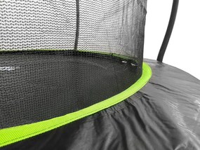 Trampolína LEAN Sport Max 426 cm černo-zelená