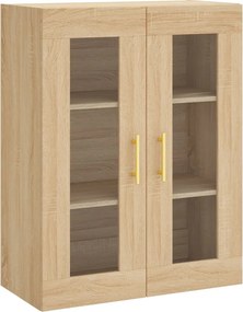 Skříň highboard dub sonoma 69,5 x 34 x 180 cm kompozitní dřevo 3198524