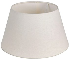 Bílé stínidlo na lampu Bailey - Ø 30*17 cm