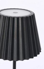 BIZZOTTO Zahradní stolní LED lampa ARTIKA 36 cm černá
