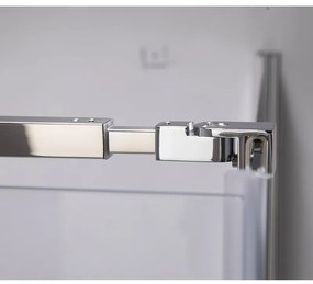 BPS-koupelny Čtvercový sprchový kout HYD-SK1180 90x90 chrom/transparent