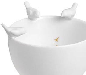 räder Porcelánová mistička Bo Birds, bílá barva, porcelán,