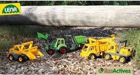 Lena ECO Aktivní traktor zelená / od 2 let