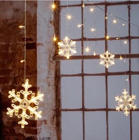 PROFILINE SNOWFLAKE vánoční LED řetěz 210 cm