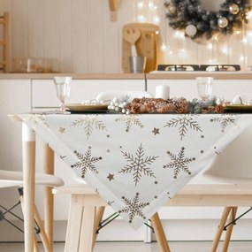 EUROFIRANY VÁNOČNÍ UBRUS ELEGANCE3 85X85 CM VZOROVANÝ