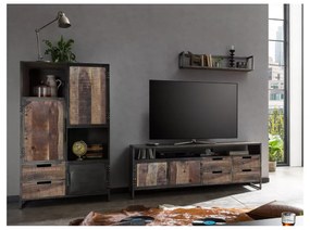 Massive home | TV stolek United z akátového dřeva