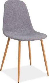 Casarredo - Komfort nábytek Jídelní židle FOX šedá