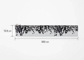 Samolepící bordura na zeď Stín Listí | 5 m x 13.8 cm | DWB8277