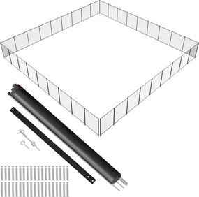 oplocení bazénu, 1,22 × 32,92 m pro zapuštěné bazény