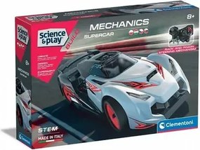 Clementoni SciencePlay Mechanics: Závodní auto Supercar / 100 dílků /