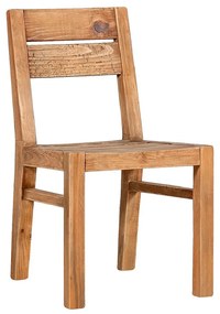 Židle MEMORY, dřevěná, rustikální