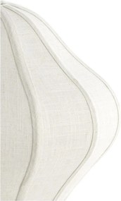 Krémové závěsné svítidlo s textilním stínidlem ø 10 cm Sukau – Light &amp; Living