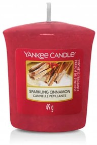 Yankee Candle Vonná Svíčka Votivní Sparkling Cinnamon, 49 g