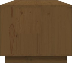 vidaXL Konferenční stolek 100 x 50 x 41 cm masivní borové dřevo [818273] Barva: Bílá