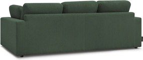 Zelená manšestrová pohovka 250 cm Belair – Bobochic Paris