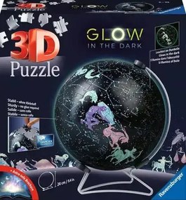 Ravensburger Puzzle-Ball Svítící globus: Hvězdná obloha / 180 dílků /