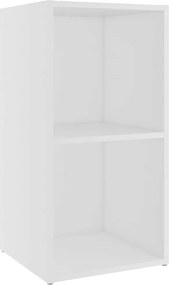 TV skříňky 2 ks bílé 72 x 35 x 36,5 cm kompozitní dřevo 3079943