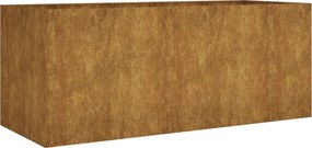 vidaXL Zahradní vyvýšený záhon 200 x 80 x 80 cm cortenová ocel [824539]