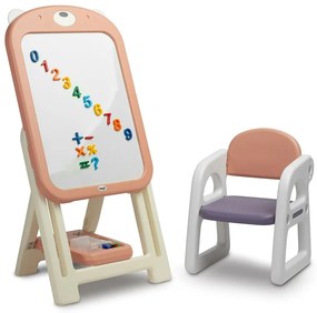 Dětská tabule s křesílkem TED Toyz pink