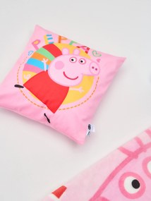 Sinsay - Povlak na polštář Peppa Pig - pastelová růžová