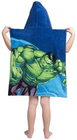 Jerry Fabrics Plážová osuška pončo Avengers Hero 50x115 cm