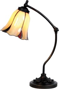 Stolní lampa Tiffany Veniq - Ø 15*46 cm 1x E14 / max 25w
