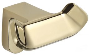 Mexen příslušenství, Lea držák na ručníky 2-háček, zlatá, 7026035-50