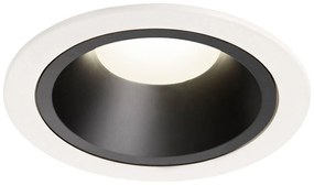 LA 1003973 NUMINOS® DL L vnitřní LED zápustné stropní svítidlo bílá/černá 4000 K 20° Kardanův závěs, otočné a výkyvn - BIG WHITE (SLV)