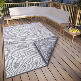 Hanse Home, AKCE: 240x330 cm Kusový koberec Pangli 105851 Silver – na ven i na doma, šedá, chodba / předsíň