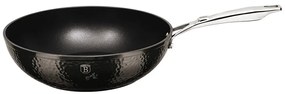 BERLINGERHAUS Pánev WOK s titanovým povrchem 28 cm Shine Basalt Collection BH-6655