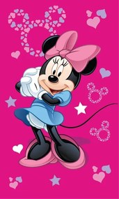 Jerry Fabrics Dětský ručník Minnie Pink 05 30x50 cm