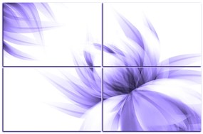 Obraz na plátně - Elegantní květ 1147VD (120x80 cm)
