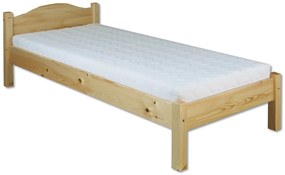 Drewmax LK124 80x200 cm - Dřevěná postel masiv jednolůžko