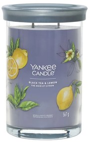 Yankee Candle Tumbler velký Black Tea & Lemon, 567g