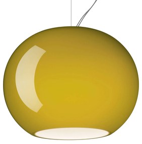 Foscarini Buds 3 LED závěsné, E27 žlutozelená