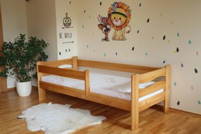 Via-nábytek Dětská postel FIDO 90 x 200 Povrchová úprava postele: Moření odstín dub