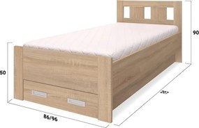 Postel BENO s úložným prostorem (na výběr více variant)