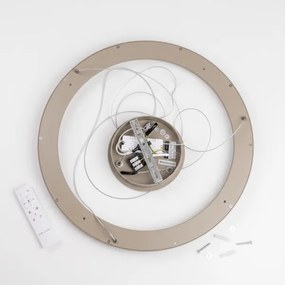 BRILAGI - LED Stm lustr na lanku FALCON SLIM LED/42W/230V pr. 50 cm béžová + DO