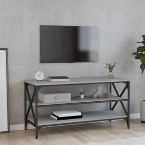 TV skříňka šedá sonoma 100 x 40 x 50 cm kompozitní dřevo