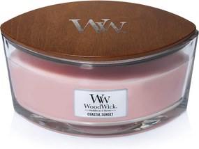 WoodWick vonná svíčka s dřevěným knotem Elipsa Elipsa Coastal Sunset 453,6 g