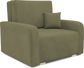 Eka Pohovka NESSIE I, 105 cm Barva látky: Černá (Curio 99)