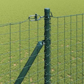 Evropský plot se hroty 10 x 1,6 m Ocel potažená PVC Zelená 3350543