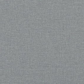vidaXL Box spring postel s matrací 140x200 cm textil [3285137] Barva: světle šedá