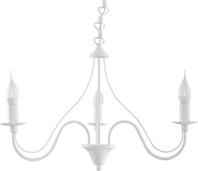 Sollux Lighting Lustr MINERWA 3 bílý