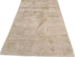 HU Béžový koberec Plush Deluxe Bez Rozměr: 50x80 cm