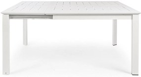 BIZZOTTO Rozkládací zahradní stůl KONNOR 160x110-160 cm bílý 0662754