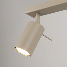Sollux Lighting Stropní svítidlo RING 2 šedobéžové