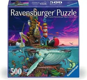 RAVENSBURGER Čtvercové puzzle Souostroví / 500 dílků / 47 x 47 cm